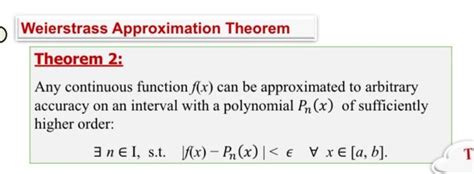 solved theorem 2i any continuous function f x can be