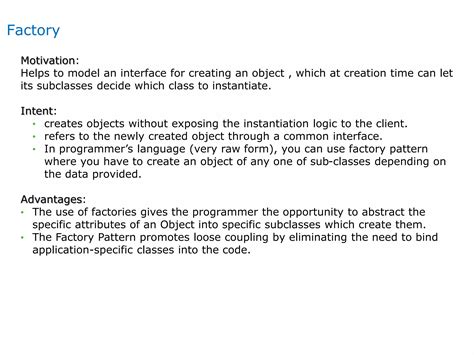 Creational Design Patterns.pptx | Programming Languages | Computing