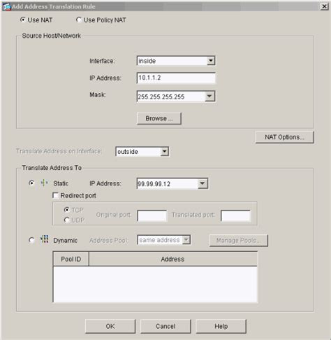 PIX ASA Version 7 X And Later IPsec VPN Tunnel With Network Address
