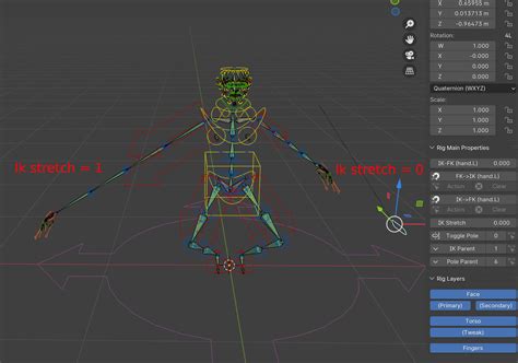 Bones Stretch Even With Deform Unchecked And Ik Stretch At 0