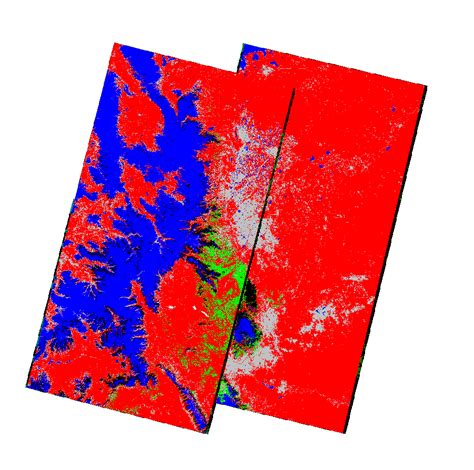 Arcgis Desktop Fixing Edge Gaps In Ml Classification Of Mosaiced
