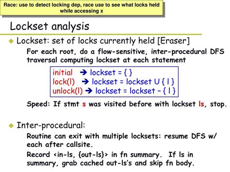 Ppt Racerx Effective Static Detection Of Race Conditions And Deadlocks Powerpoint