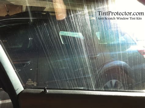 Window Tint Scratches Up Close Use Tint Protector Kits To Prevent This