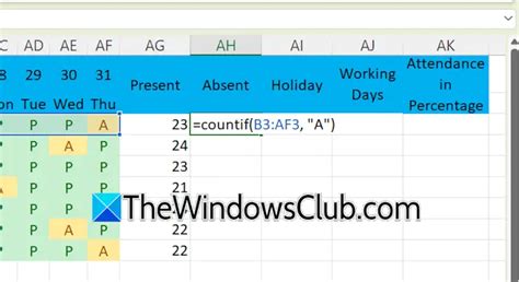 How To Make An Attendance Sheet In Excel