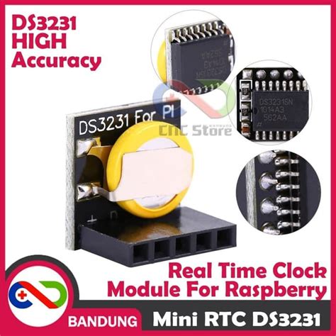 Jual W201771 Ds3231 Mini Rtc Raspberry Pi Arduino Real Time Clock