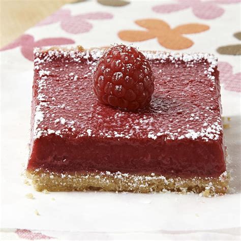 Raspberry Squares Recipe Eatingwell