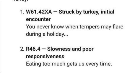 Real Diagnosis Codes From Icd 10 Album On Imgur