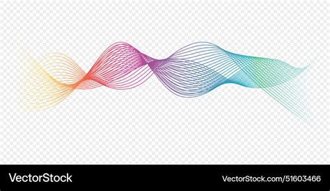 Dynamic Sound Wave Music Equalizer Royalty Free Vector Image