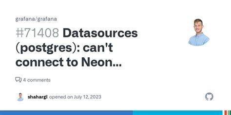 Datasources Postgres Cant Connect To Neon Databases · Issue 71408