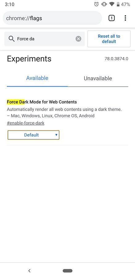 Google Chrome Gets Forced Dark Mode For Web Pages On All Platforms