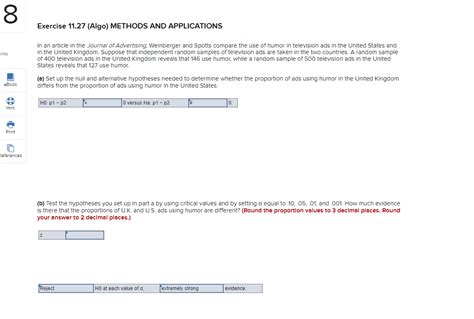 Solved Exercise Algo METHODS AND APPLICATIONS In An Chegg Com