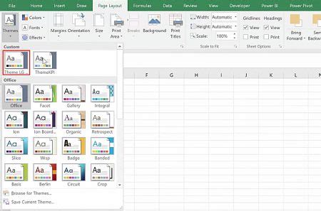 How To Change Theme Colors In Excel Xelplus Leila Gharani