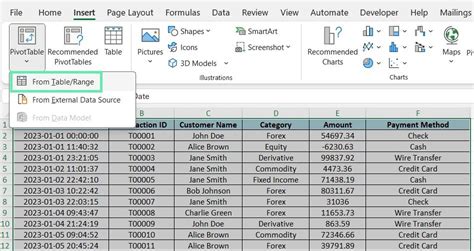 how to create transaction summaries from excel data downloadable template