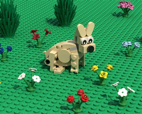 Lego Moc 30666 Rabbit By Beregorn Rebrickable Build With Lego
