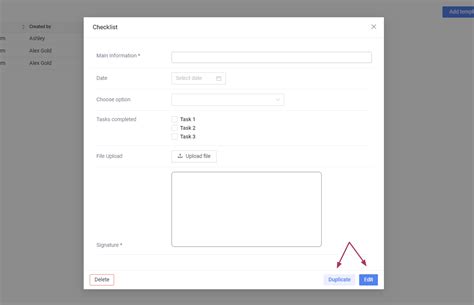 Custom Forms