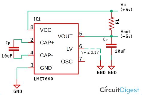 Switched Capacitor Voltage Converter Circuit