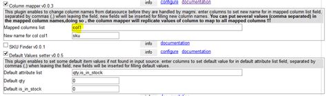 Magento Magmi Column Mapper Error Stack Overflow
