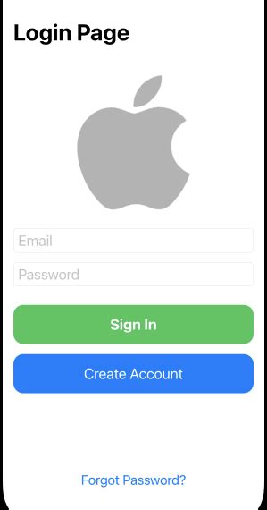 Github Shaotaoliuswiftuifirebaselogin