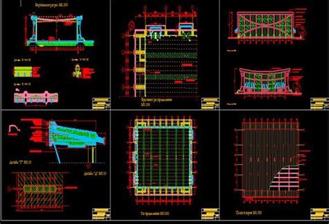 دانلود نقشه اتوکد طراحی نمایشگاه Dwg طبق تصویر نمونه Autocad