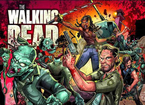Translite The Walking Dead Comics Custom Pinball