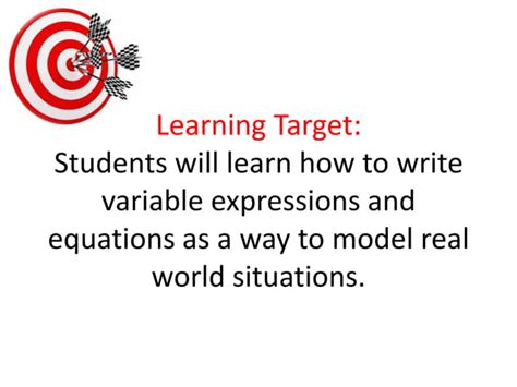 sec 12 1 write variable expressions and equations ppt