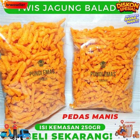 Jual Twist Twist Jagung Balado 250 Gr Pedas Manis Twis Twis Cheetos Ramadhan Sale Shopee