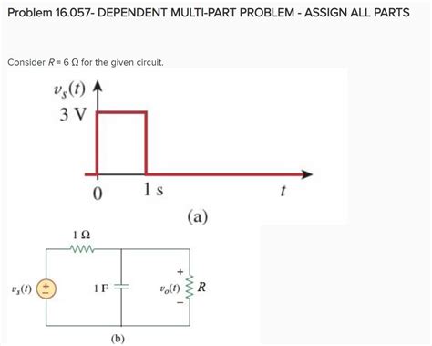 Solved Problem 16057 Dependent Multi Part Problem Assign