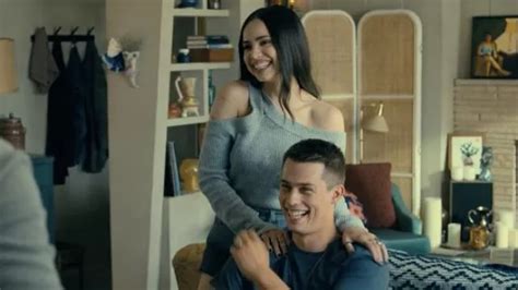 Grey Asymetric Ribbed Top Worn By Cassie Sofia Carson As Seen In Purple Hearts Spotern