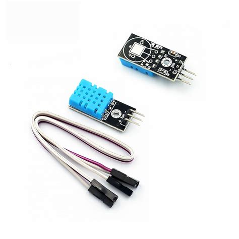 Temperature And Relative Humidity Sensor Dht11 Module With Cable For