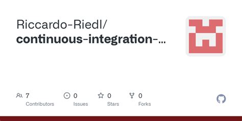 GitHub Riccardo Riedl Continuous Integration Circle