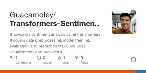 Github Guacamoleytransformers Sentiment Analysis Showcases