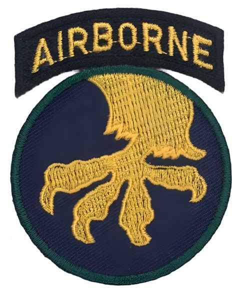 Us Army 17th Airborne Division Patch Grandpopsarmynavy