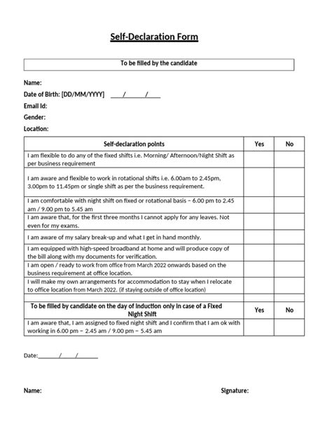 Documentation Forms 1 Pdf