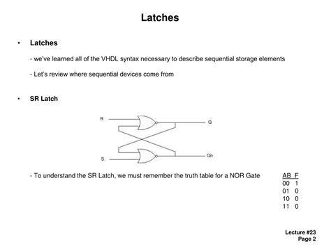Ppt Ece 4110 Sequential Logic Design Powerpoint Presentation Free Download Id3227145