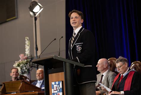 The Senior Prefect Sydney Church Of England Grammar School
