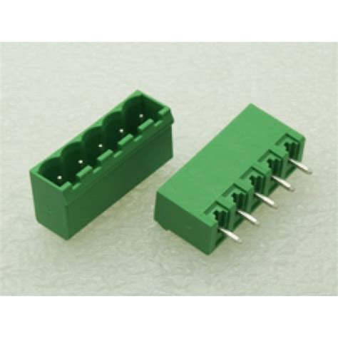 5 Pin Male Plug In Type Terminal Block 5mm Side Close 5EHDVC