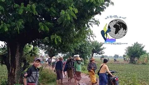 ခင်ဦးတွင် စစ်တပ်က လက်နက်ကြီးဖြင့် ပစ်ခတ်သောကြောင့် ပြည်သူ ၂ ဦးသေဆုံး၊ ကျေးရွာ ၆ ရွာမှ ပြည်သူ