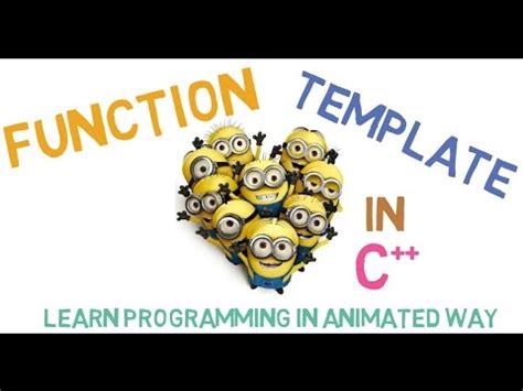 Function Templates In C YouTube