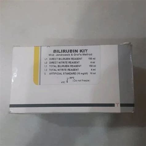 Bilirubin Test Kit At Rs 1000 Diagnostic Test Kit In Hyderabad Id 2850408566048