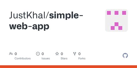 Github Justkhalsimple Web App