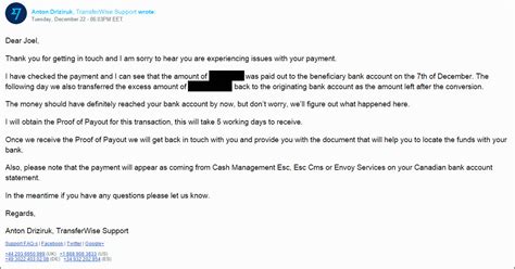 Issue Resolved Email Template Williamson