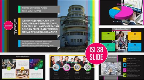 Template PPT Untuk Sidang Skripsi Tesis Disertasi PAKAR TUTORIAL