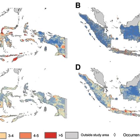 The Spatial Distribution Of Annual Incidence Of Symptomatic Dengue Download Scientific Diagram