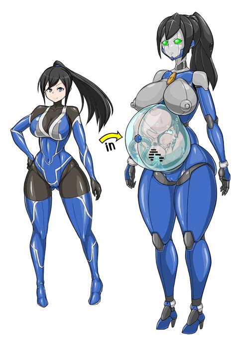 rule 34 1girls black hair body horror container contortion female