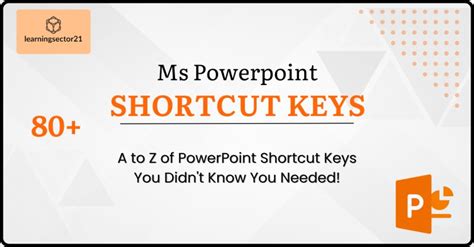 Powerpoint Shortcut Keys 80 Ultimate List[you Should Know]