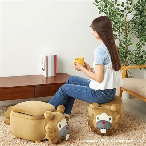 Pokemon Stool Bidoof Male Ver [the Pokémon Company] Nin Nin