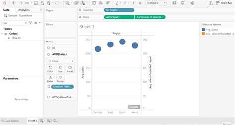 Drilling Down To Data Points By Clicking Category In Tableau The Data School