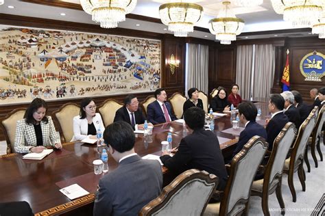 УИХ ын дарга Г Занданшатар Японы Парламентын Төлөөлөгчдийн танхимын гишүүдийг хүлээн авч уулзав