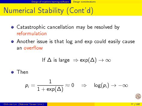 Machine Learning Software Design And Practical Use Chih Jen Lin