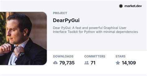 Dearpygui Ecosystem Directory Marketdev